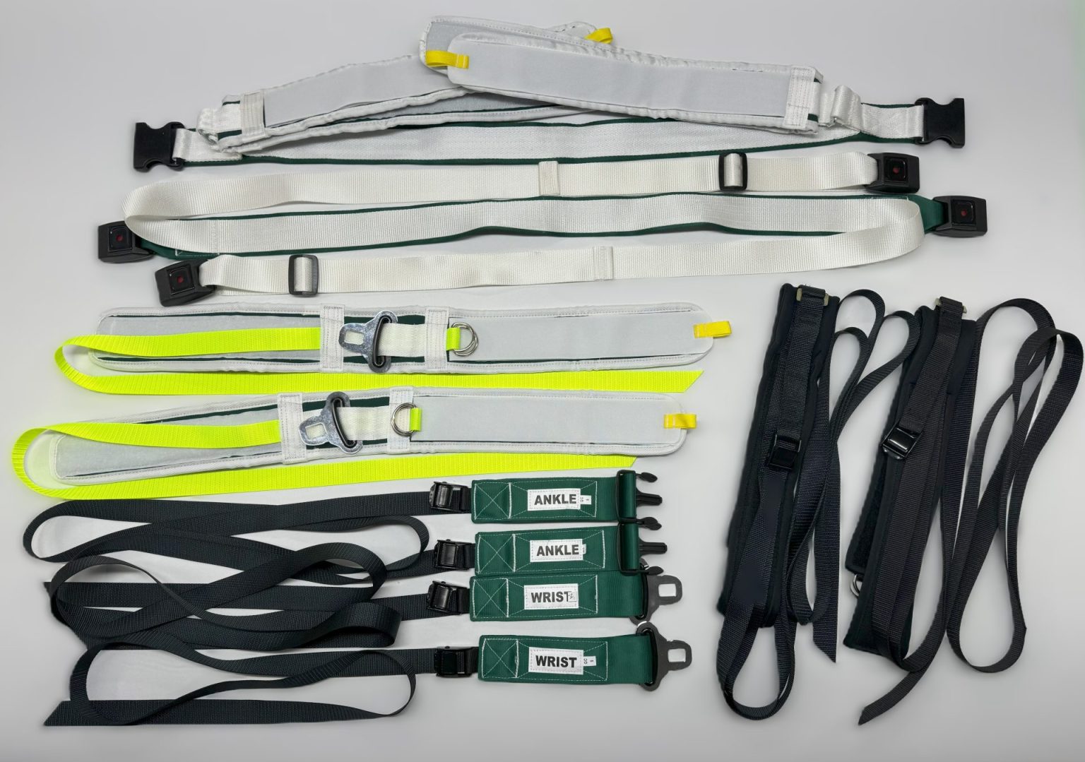 Mercy Health Intensive Care Unit Bariatric Restraint Set - Hemco Industries