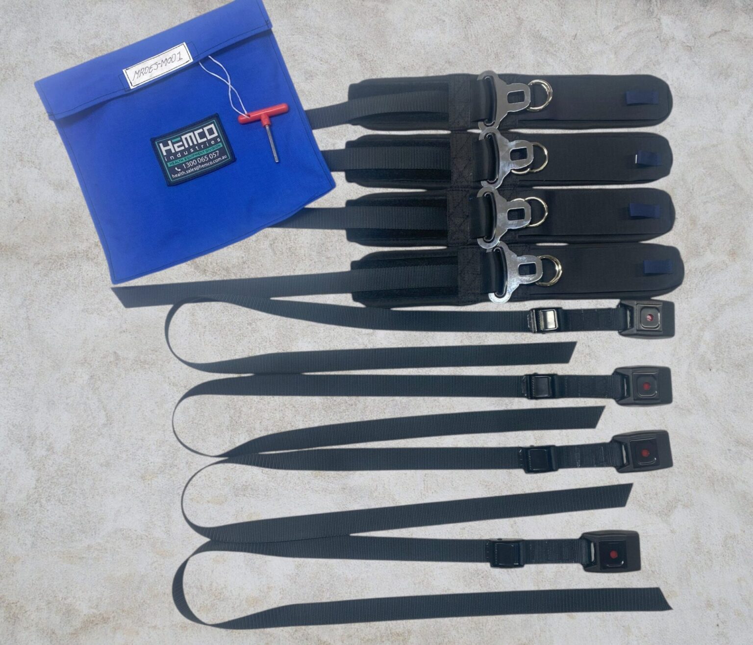 Mechanical Restraint Safety Device Emergency Set Mod One - Hemco Industries